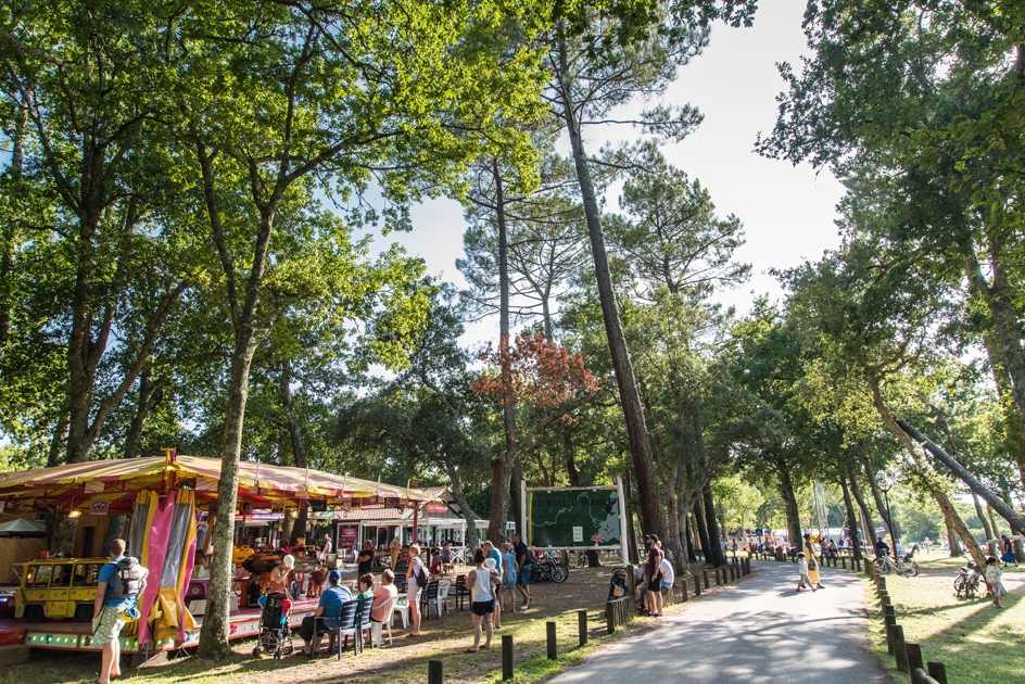 Plage du lac de Léon à LEON | Plages Landes