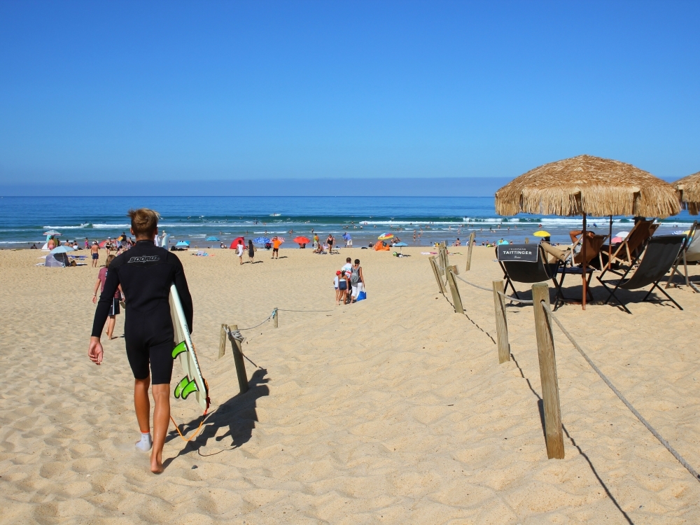 Bourdaines beach in Seignosse | Landes Beaches