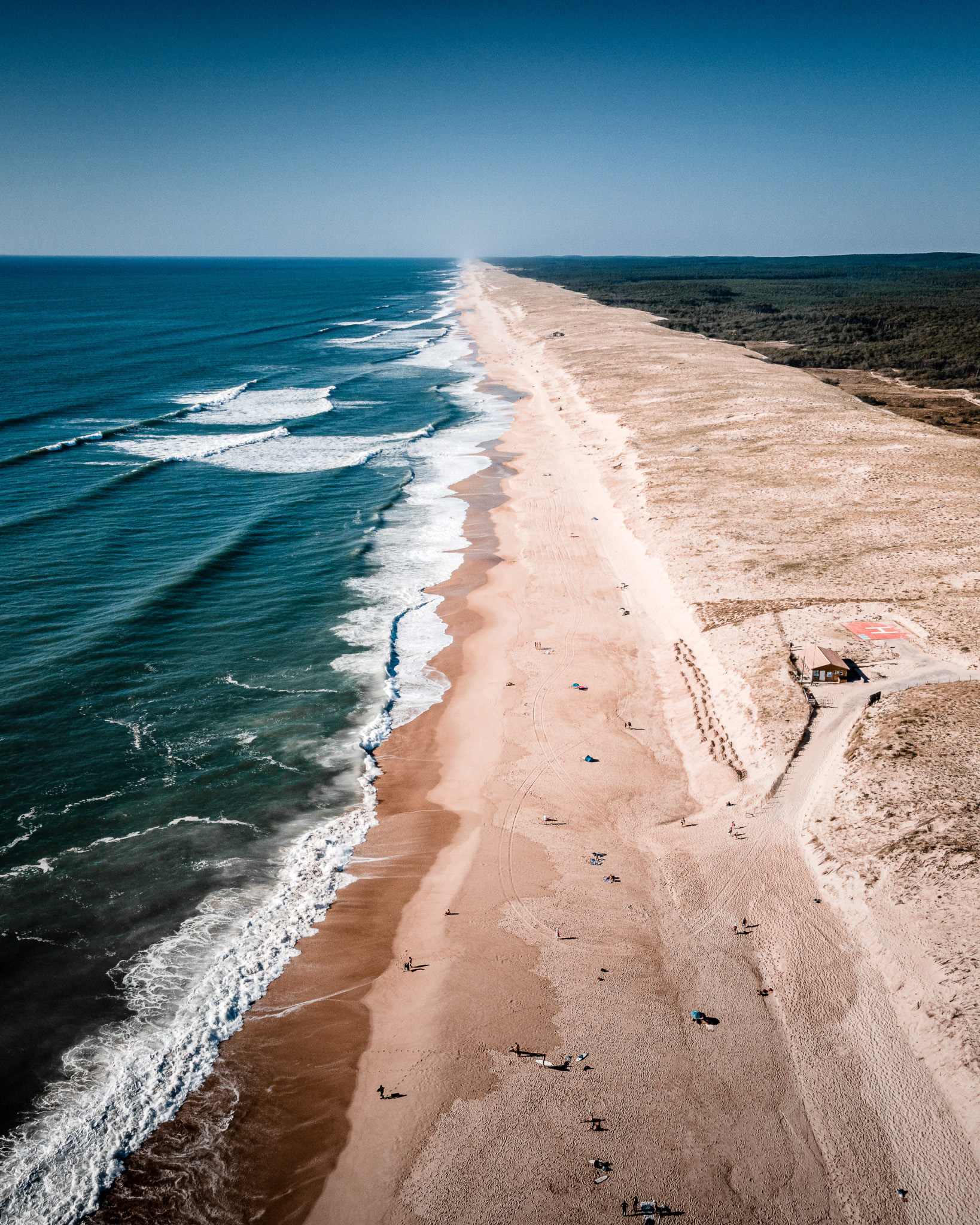 Plage de la Lette Blanche à VIELLE-SAINT-GIRONS | Plages Landes